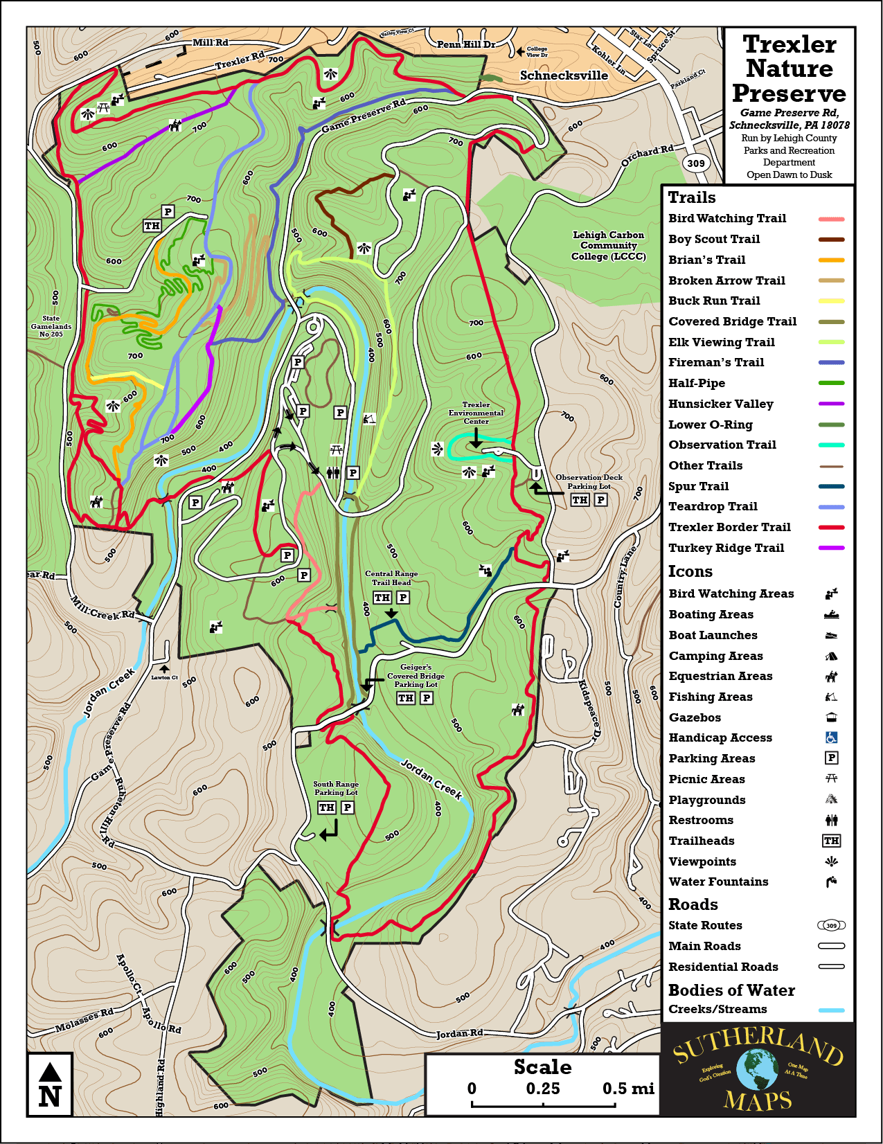 Sutherland Maps